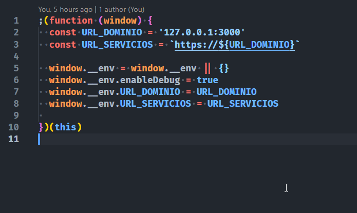Desplegar Angular 12 con acceso a process.env ( variables de entorno ) :: Programmator